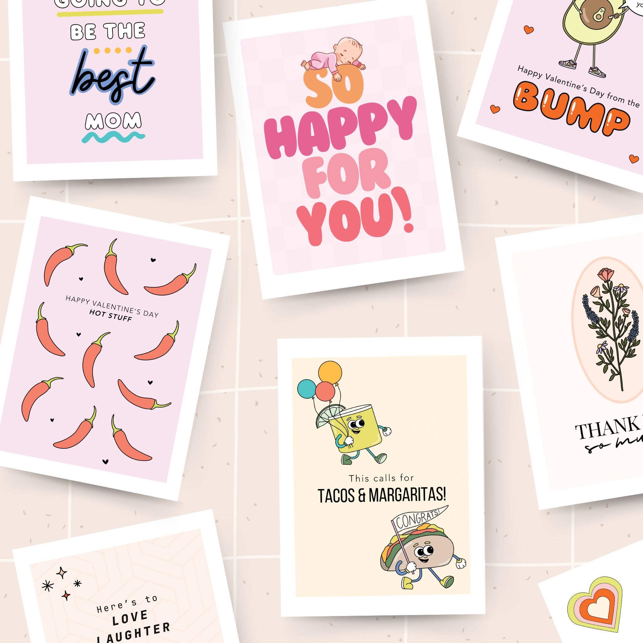 Relatable Greeting Cards & Stickers for Everyday Moments – Simply Happy ...