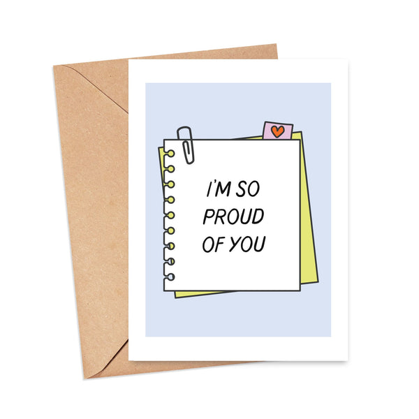 I'm So Proud of You Card – Simply Happy Paper
