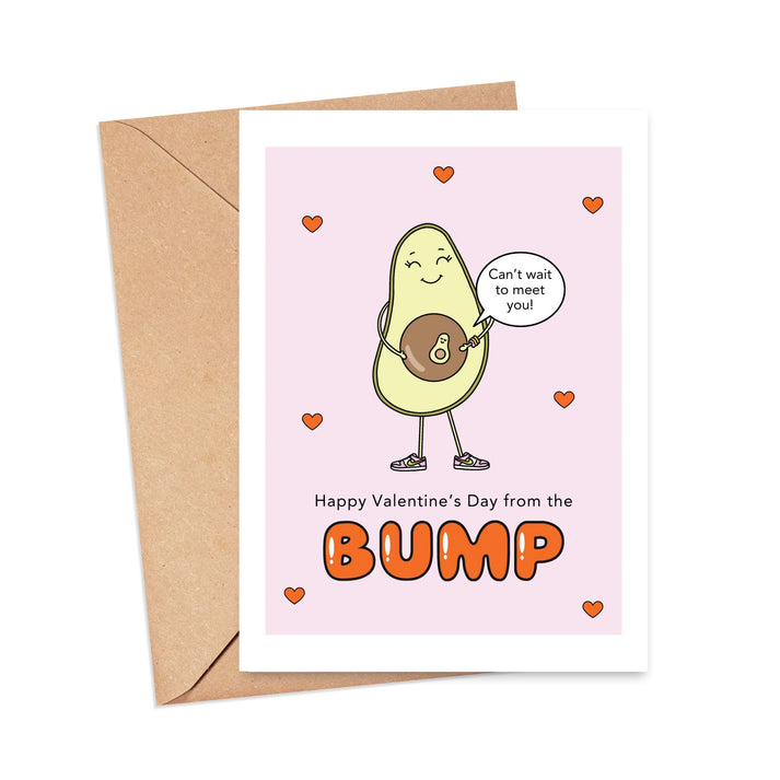 Happy Valentine's Day from the Bump Card – Simply Happy Paper